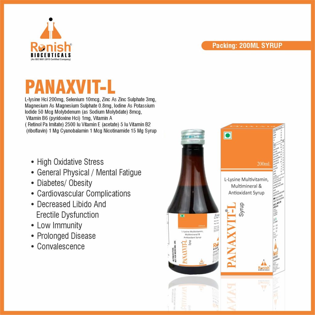 Panaxvit™ L - Ronish Bioceuticals