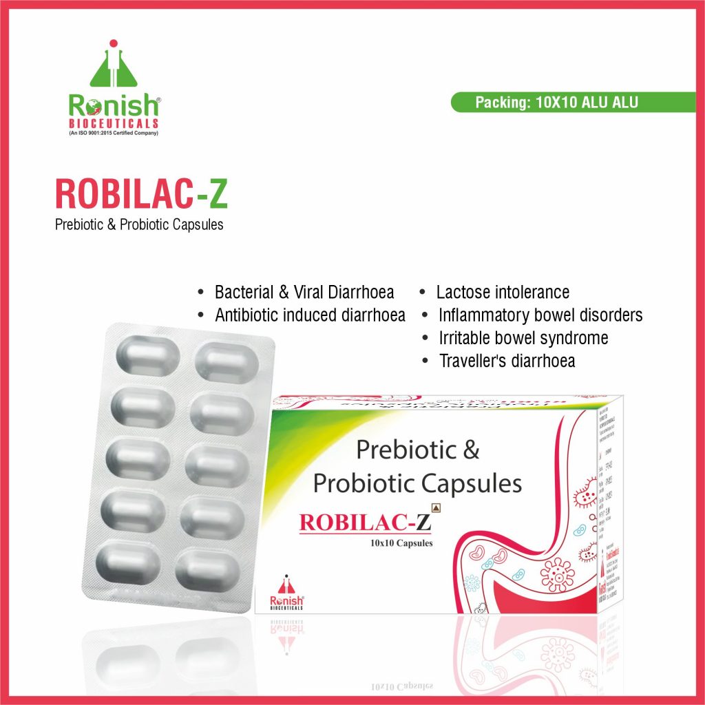 Robilac-Z Cap - Ronish Bioceuticals