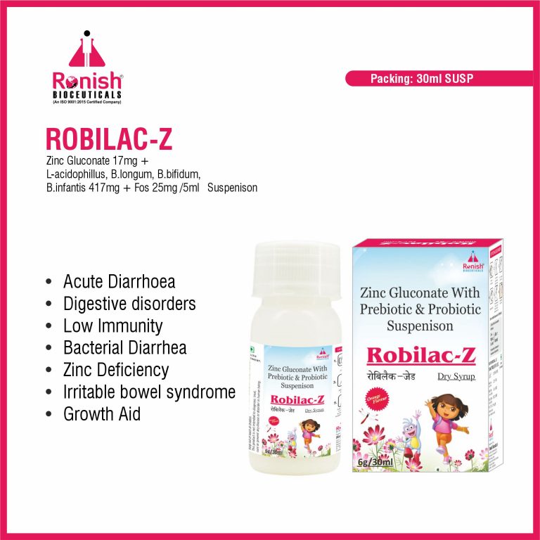 Robilac Z- Syp - Ronish Bioceuticals