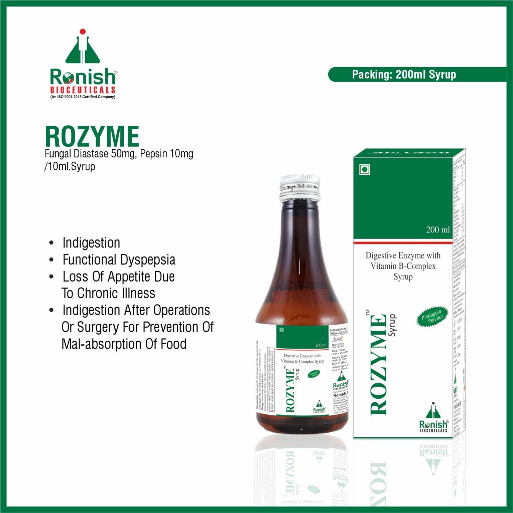 Rozyme 100 Ml - Ronish Bioceuticals