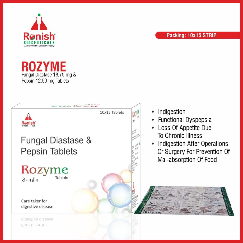Rozyme Capsule - Ronish Bioceuticals