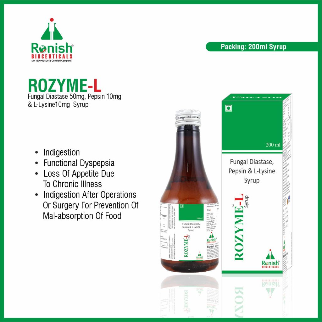 Rozyme - L - Ronish Bioceuticals