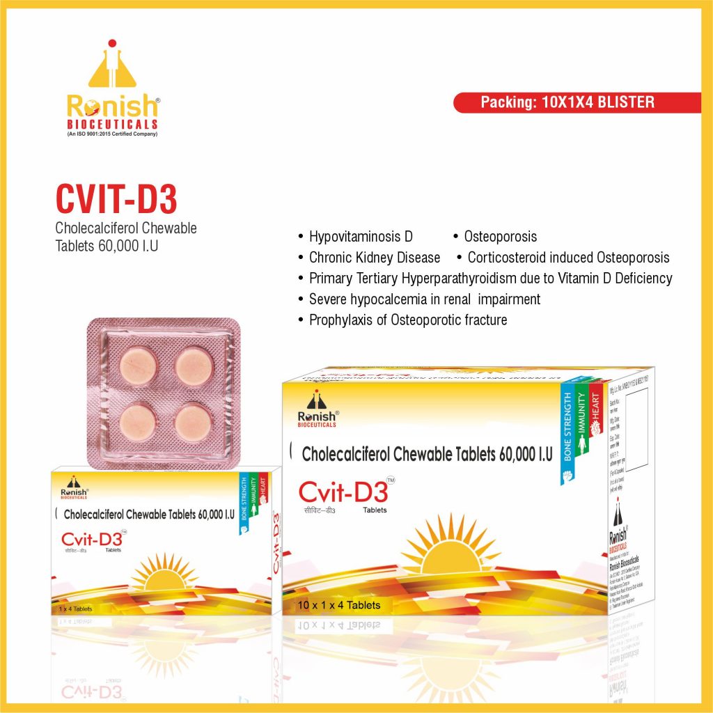 CVIT D 3 Tablet - Ronish Bioceuticals