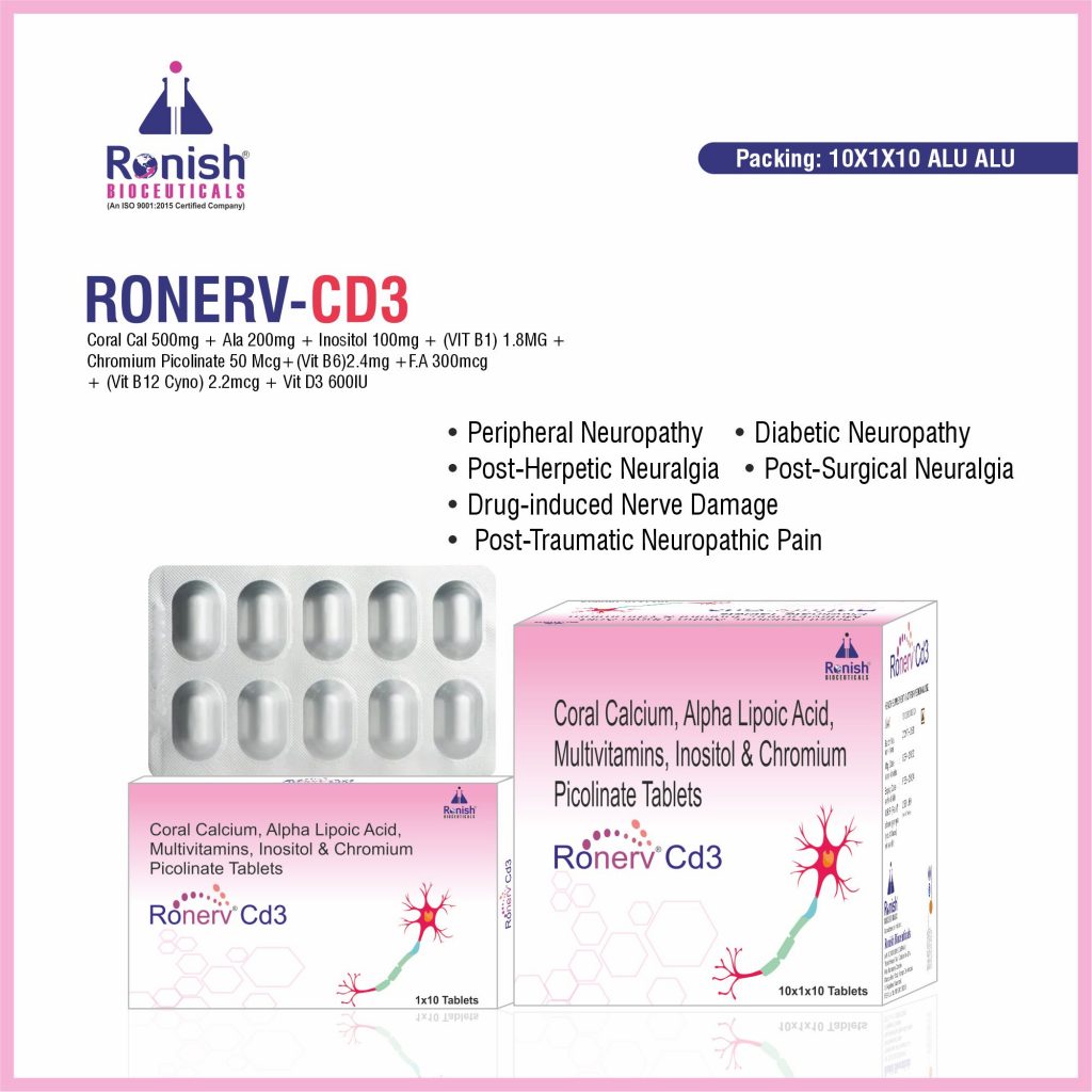 RONERVᴿ CD3 TAB - Ronish Bioceuticals
