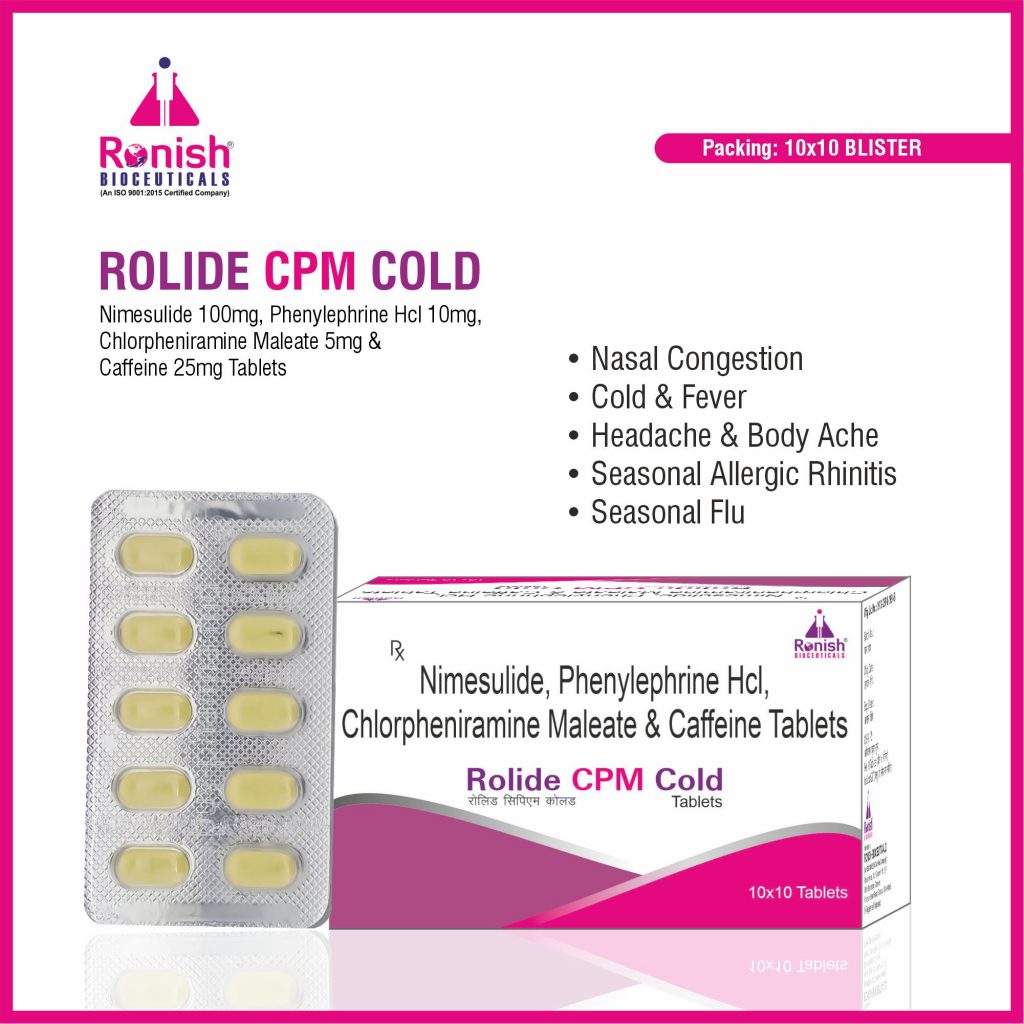 ROLIDE- CPM COLD - Ronish Bioceuticals
