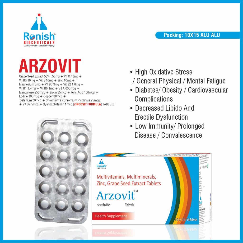 ARZOVIT TAB - Ronish Bioceuticals