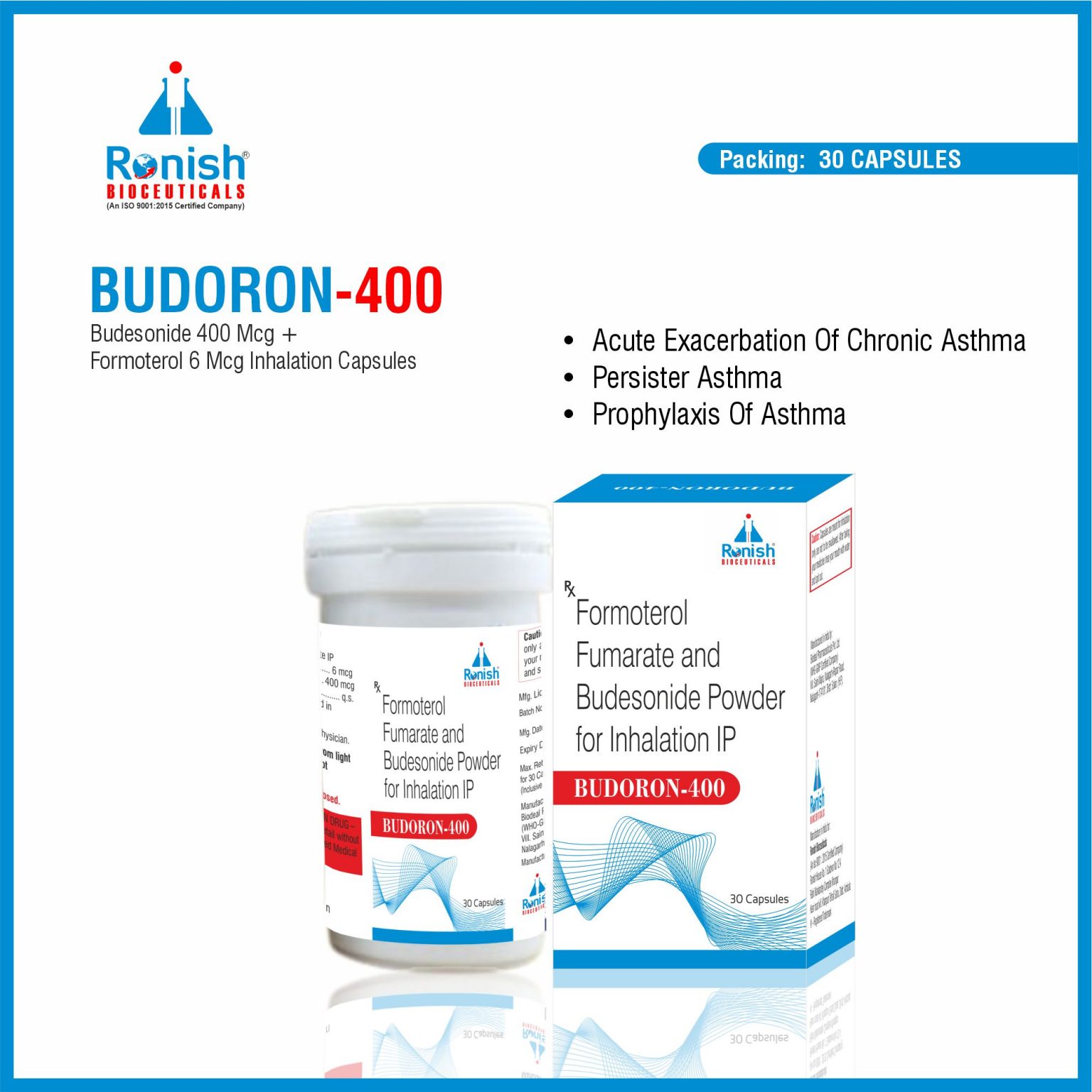 BUDORON 400 - Ronish Bioceuticals