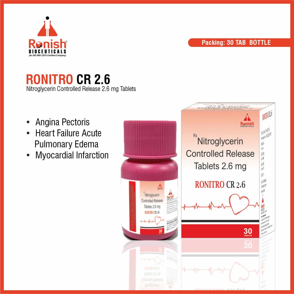 RONITRO CR2.6 TAB - Ronish Bioceuticals